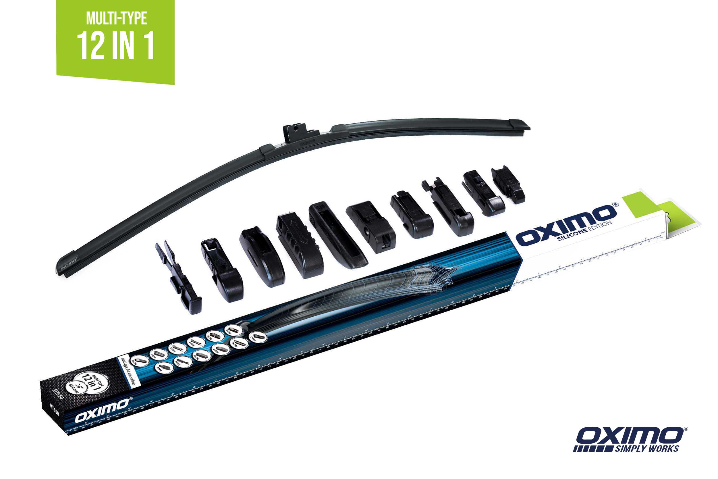Rear window wipers rear Volkswagen Passat 2014-08-01 - OXIMO